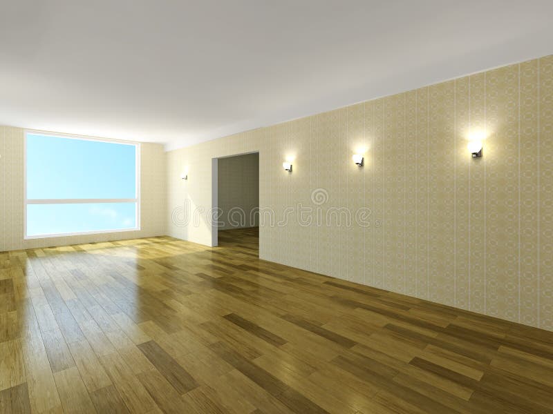 Interior room stock illustration. Illustration of modern - 38375932