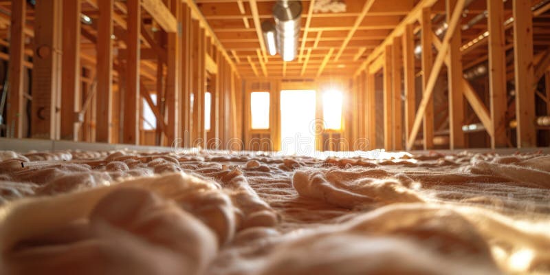 Interior of a Room in the Process of Being Built, Suitable for ...