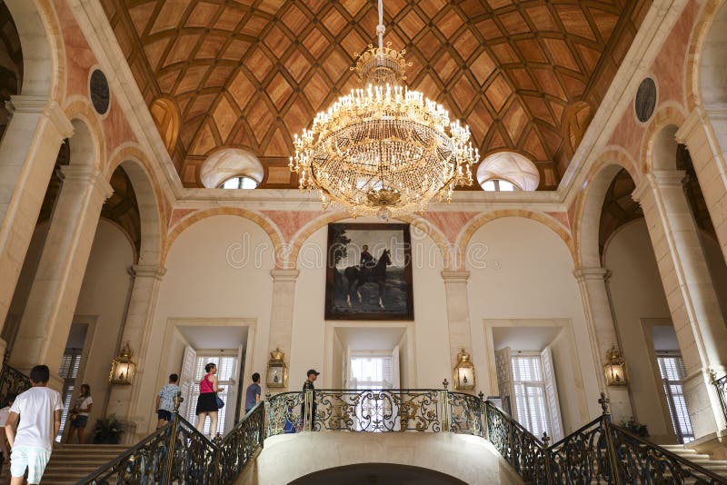 Interior of the Royal Palace of Aranjuez Editorial Photo - Image of ...
