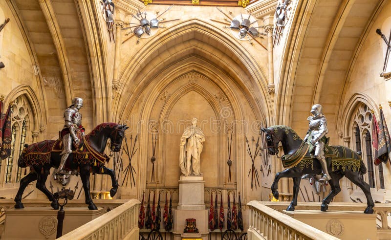 Interior of Royal Windsor Castle in Windsor, UK Editorial Photo - Image ...