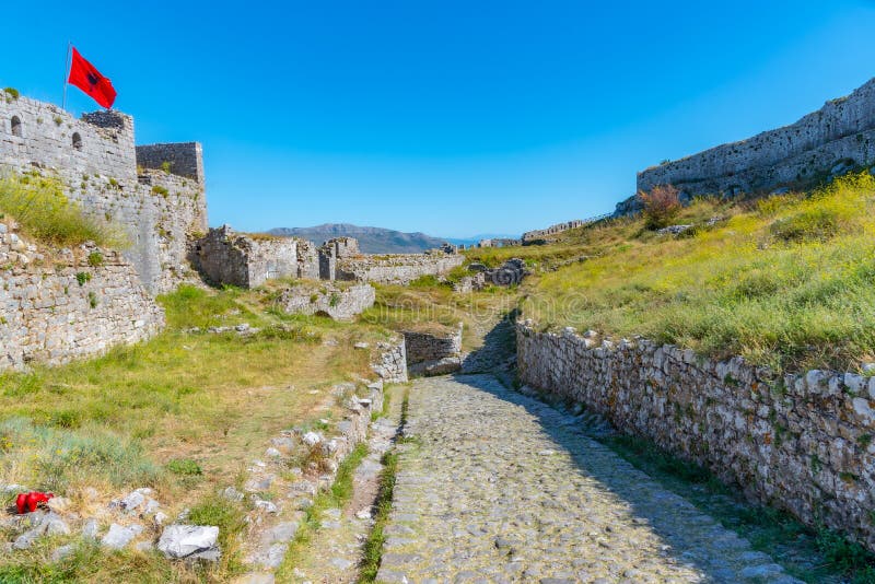 Interior of Rozafa Castle Near Shkoder, Albania Stock Photo - Image of ...