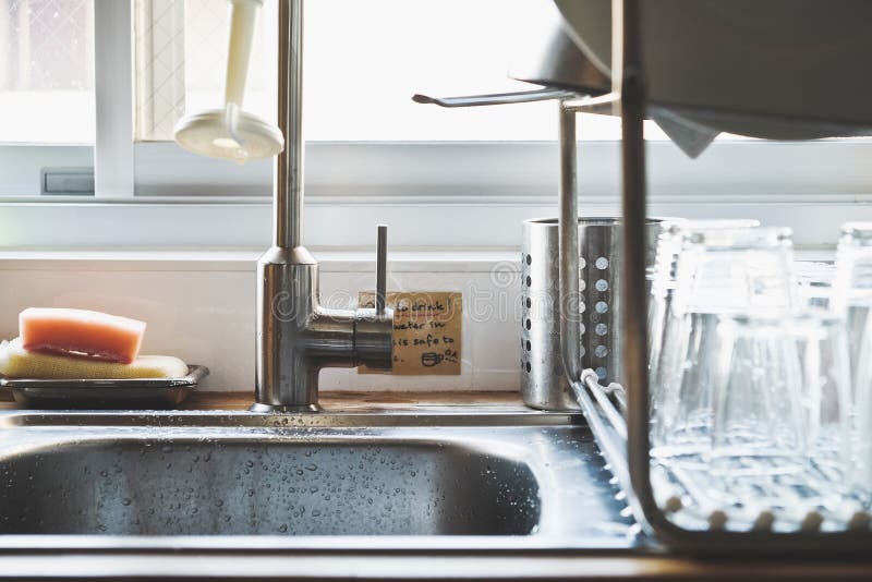 Interior of rural kitchen stock image. Image of home - 71744875