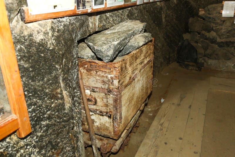 Interior of a salt mine. editorial image. Image of cave - 181200300