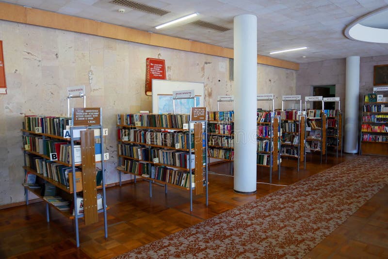 The Interior of a Sanatorium in Russia. Sanatorium of Caucasian Mineral ...