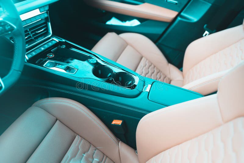 Interior Seat Part of the Car Stock Photo - Image of vehicle, vintage ...