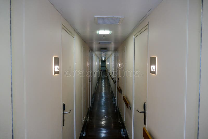 Interior Seating of a Modern Sea Ferry Boat Stock Image - Image of ...