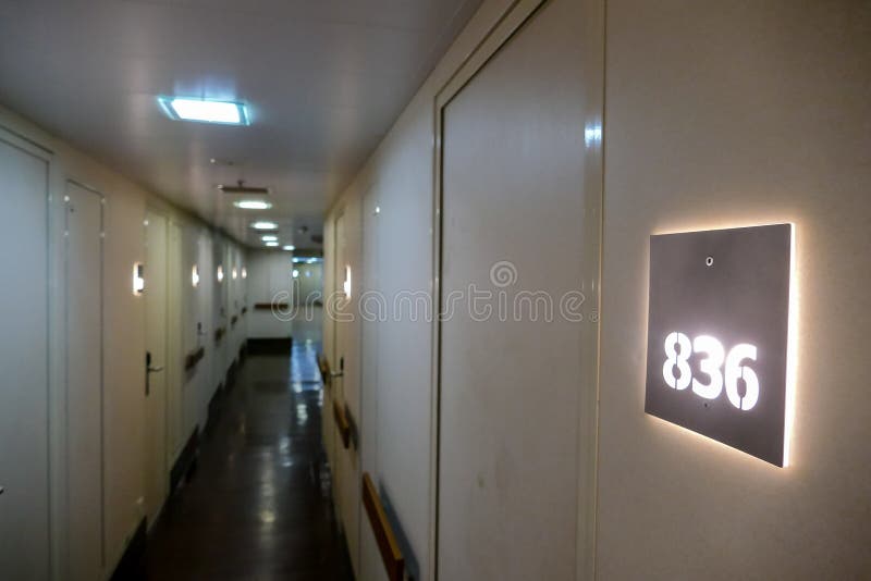 Interior Seating of a Modern Sea Ferry Boat Stock Photo - Image of ...