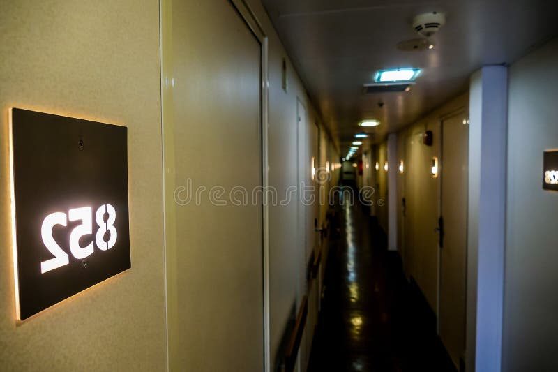 Interior Seating of a Modern Sea Ferry Boat Stock Image - Image of ...