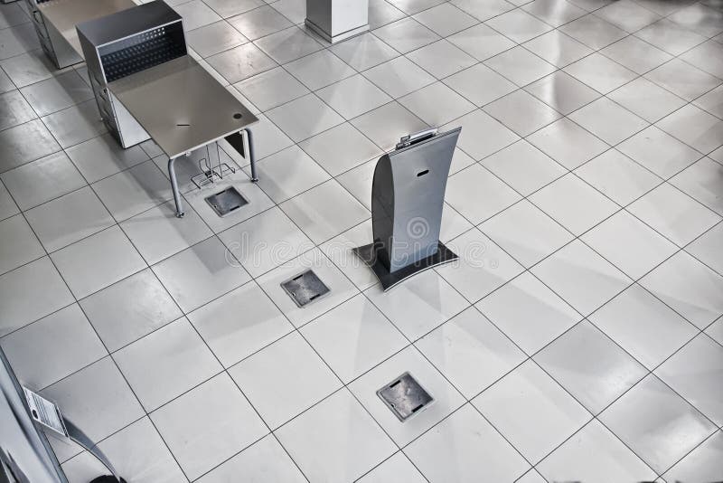 Interior of Shop, the Top View Stock Photo - Image of grey, fixture ...