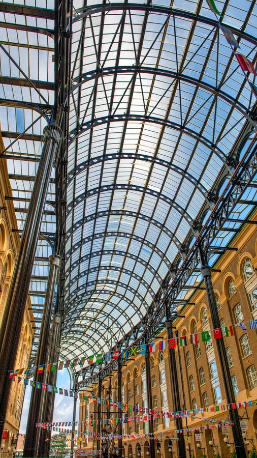 Interior of a Shopping Center in London Editorial Stock Image - Image ...
