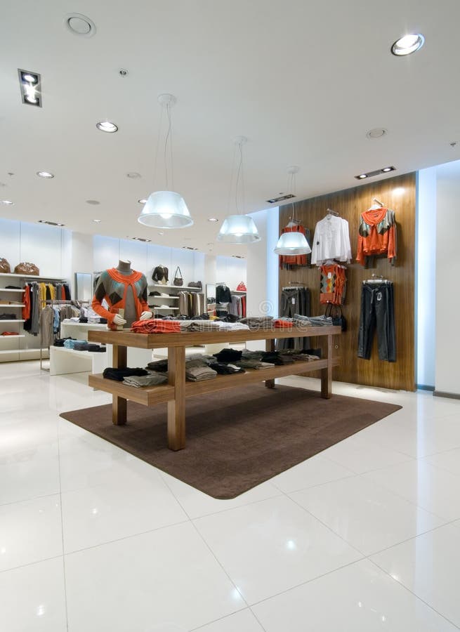 Shoppers Rush in Luxury Shopping Mall Interior Editorial Photography ...