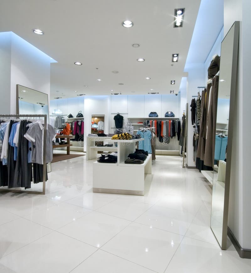 Interior of a Shopping Mall Stock Photo - Image of design, decoration ...