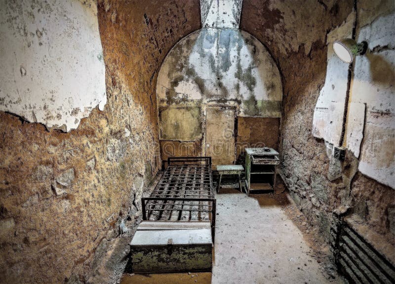 Interior Shot of a Cell at the Eastern State Penitentiary in ...