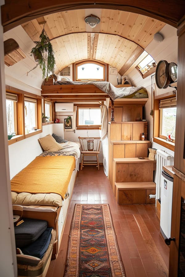 Interior Shots of Cleverly Designed and Space-efficient Tiny Homes ...