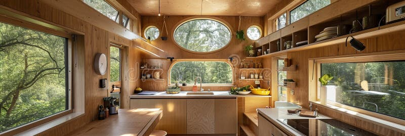 Interior Shots of Cleverly Designed and Space-efficient Tiny Homes ...