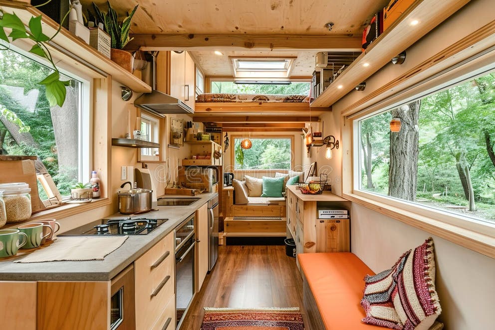 Interior Shots of Cleverly Designed and Space-efficient Tiny Homes ...
