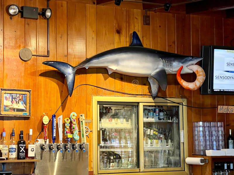 The Interior of the Shrimp Shack in Islamorada, Florida Editorial Photo ...