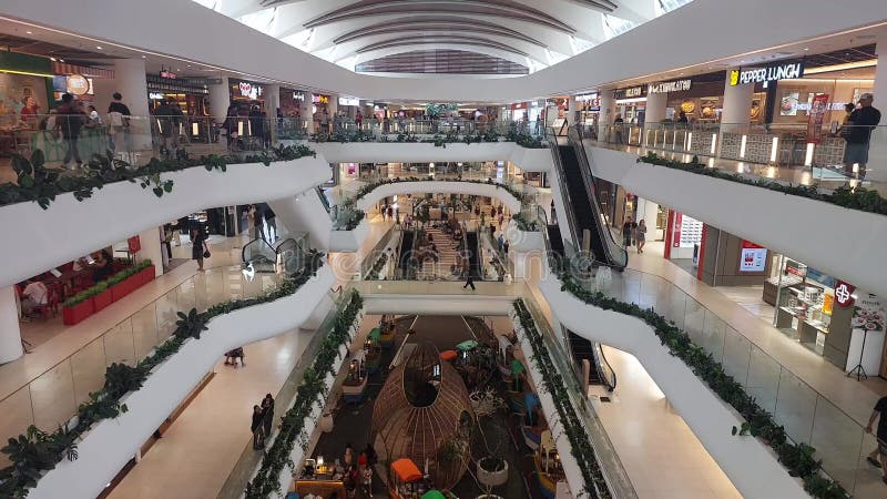 This is the Interior Side of Icon Mall Sanur Bali. Stock Footage ...