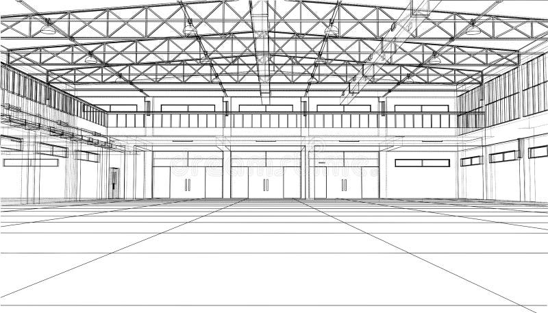 Distribution Center Drawing