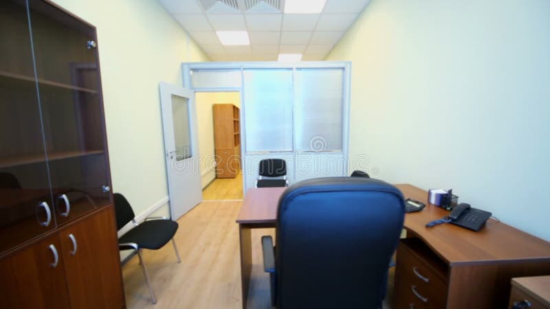 Interior of Small Empty Room with Office Stock Video - Video of design ...