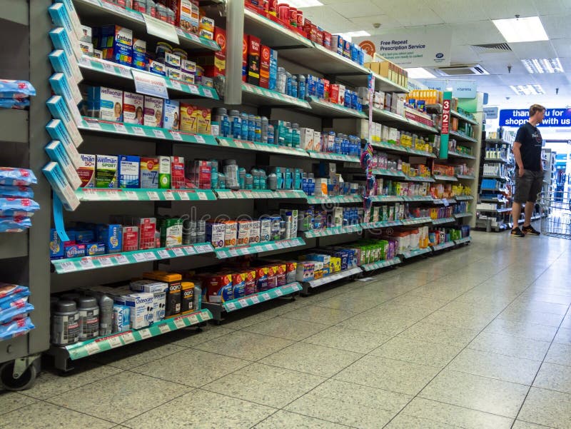 Interior of Small Store on Baker Street. London. UK Editorial ...