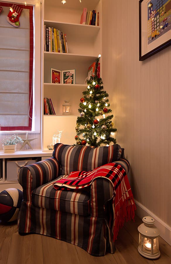 Interior Space Map of Christmas Atmosphere Stock Image - Image of ...