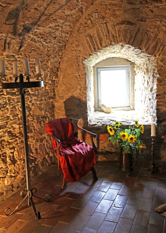 Interior Of Spis Castle, Slovakia Stock Image - Image: 33334923