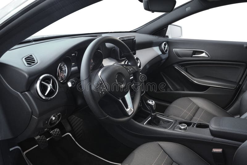 Serbia; Belgrade; April 2, 2017; the Close Up of Opel Tigra Interior ...