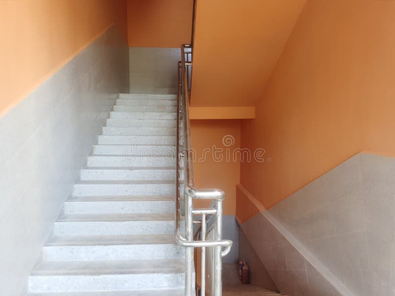 Interior Stairs stock image. Image of ceiling, hose - 312151303