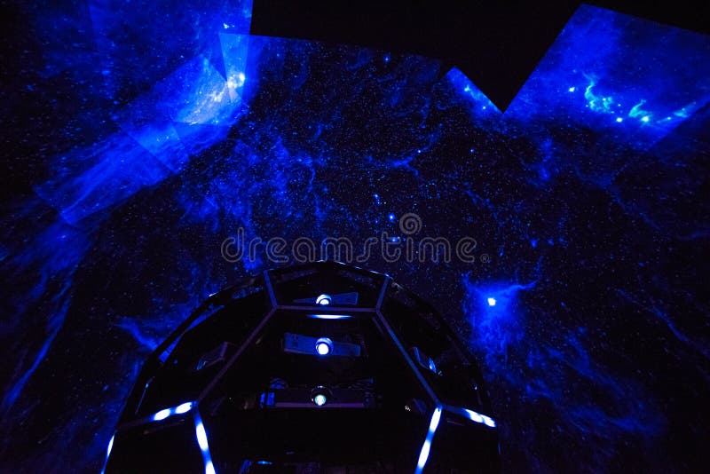 Interior with Stars and Projector Editorial Image - Image of famous ...