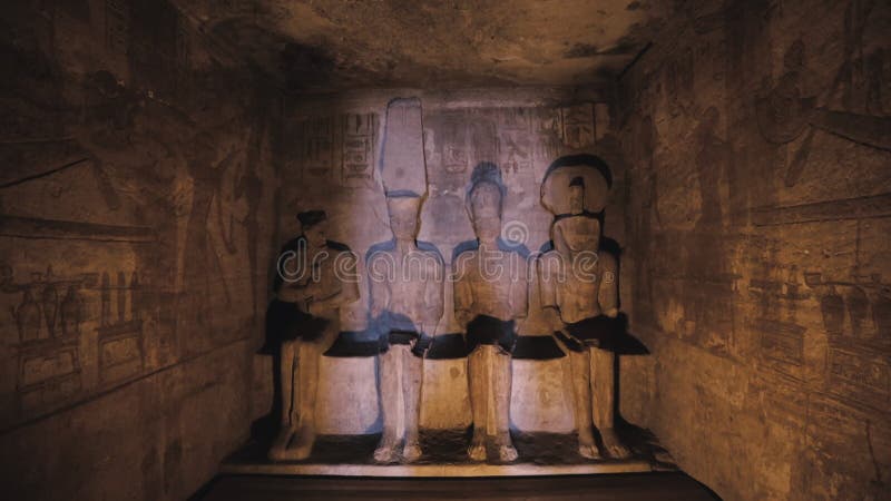 Interior Statues of Abu Simbel Temple Stock Video - Video of ancient ... Interior Statues of Abu Simbel Temple Stock Video - Video of ancient ...