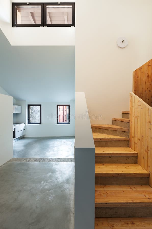 Interior modern house stock photo. Image of white, real - 29824780