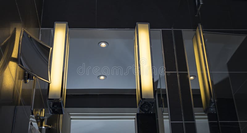 Interior Superficial Reflexivo Lujoso Foto de archivo - Imagen de ...