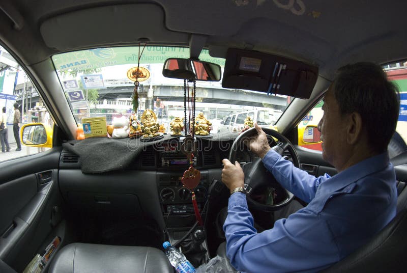 Interior Taxi editorial stock image. Image of dashboard - 18809934