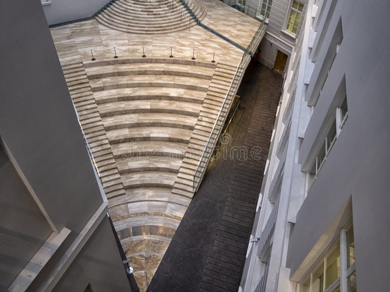 The Interior of the Theater Backstage, Utility Rooms, Corridor Stock ...