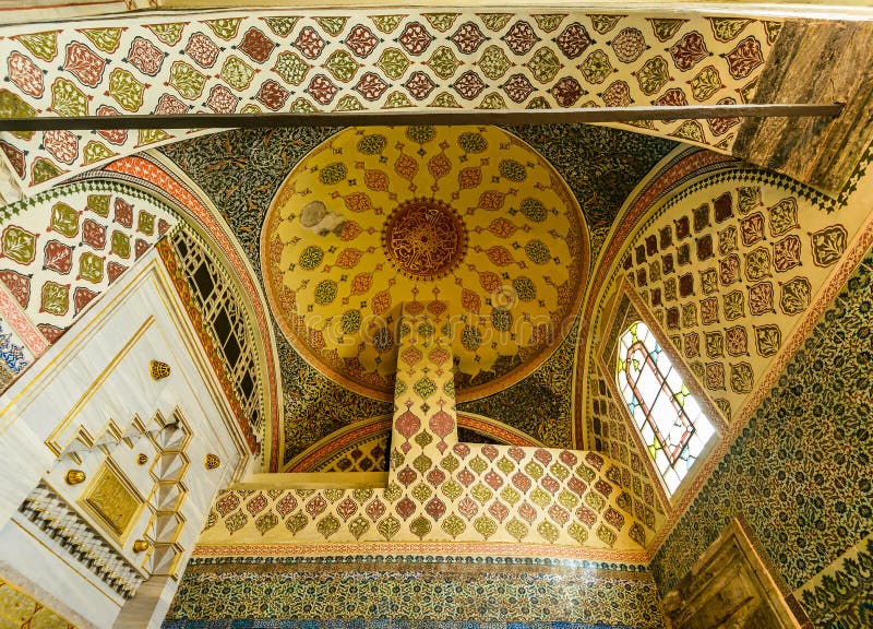 The Interior of Topkapi Palace Stock Image - Image of religion, ottoman ...
