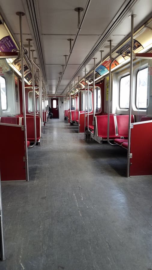 Interior of Toronto subway editorial photo. Image of downtown - 177359981