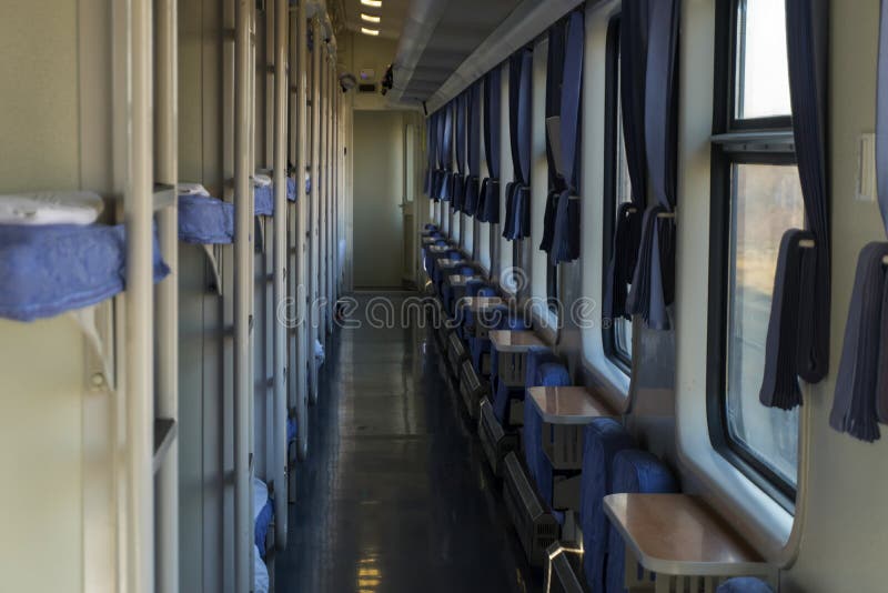 Interior of a train car stock image. Image of business - 126985365