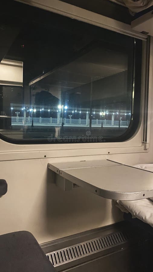 Interior of a Train Compartment, Railway Stock Photo - Image of room ...