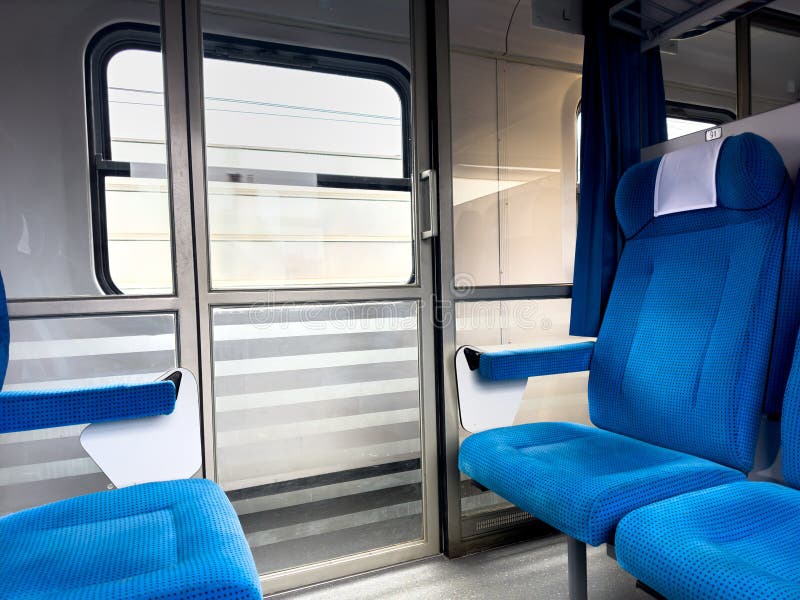 Interior of train stock image. Image of tourist, cargo - 354855159
