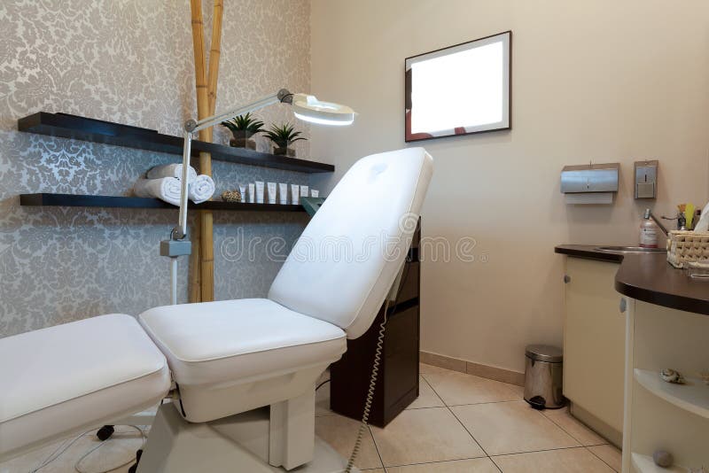 Interior of Treatment Room in Spa Stock Image - Image of comfortable ...