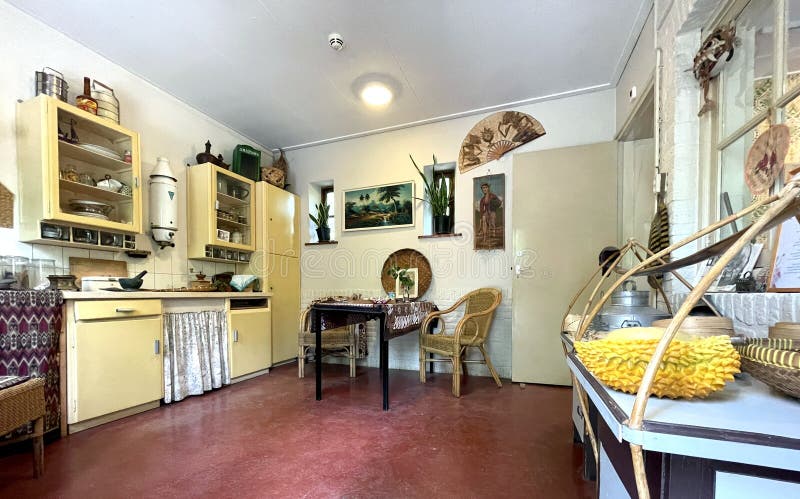 Interior of a Typical Old Dutch Village House Editorial Stock Image ...