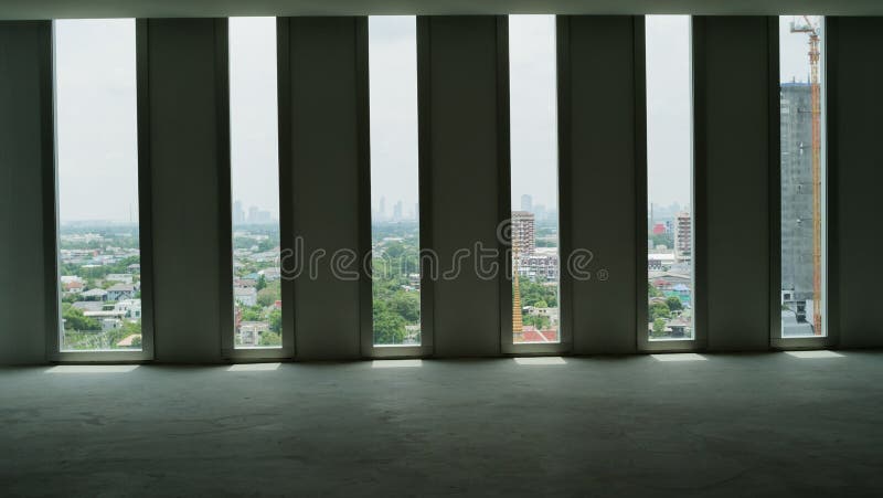 Interior of Uncompleted Room Stock Image - Image of working, board ...