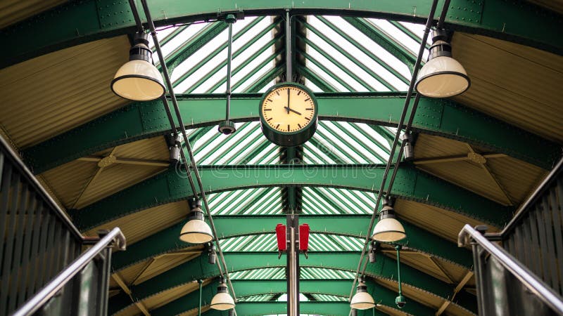 Interior of an Underground Station in Berlin, Germany Stock Photo ...
