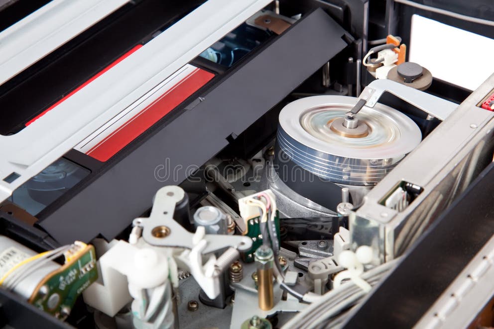 Interior of a VCR stock photo. Image of outdated, studio - 14322984
