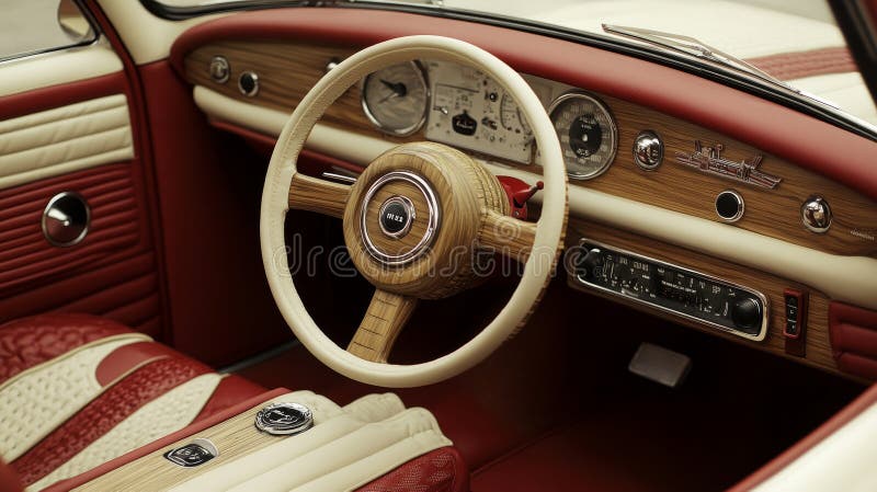 The Interior of a Vehicle is Displayed from a First-person Viewpoint ...