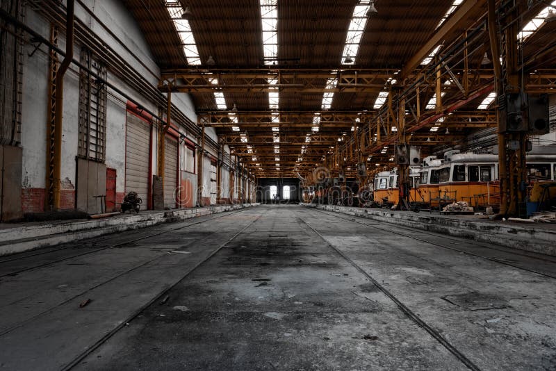 Interior of a Vehicle Repair Station Stock Photo - Image of station ...