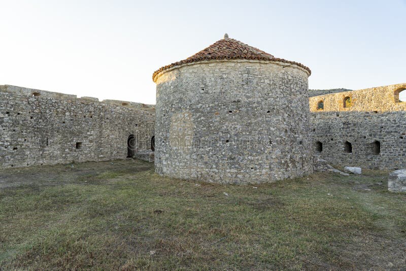 Interior of Venetian Triangular Castle,kalaja Trembling Venetian ...