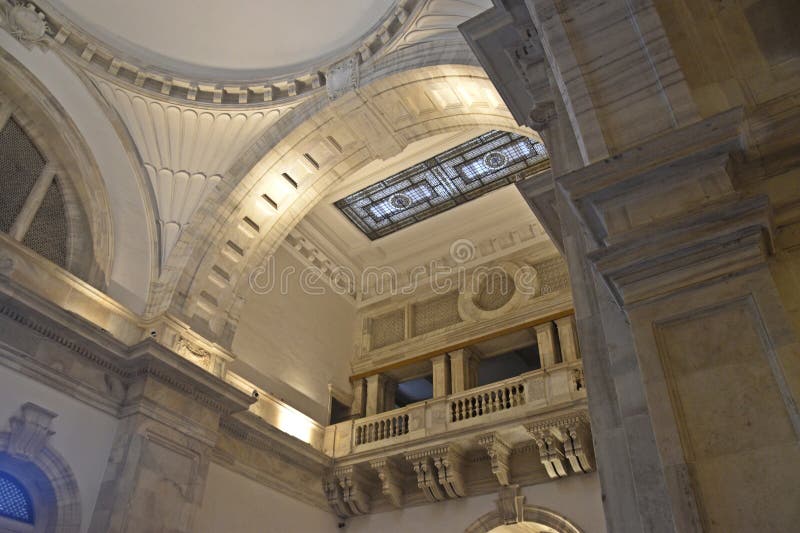 Interior of Victoria Memorial Editorial Stock Photo - Image of ceiling ...