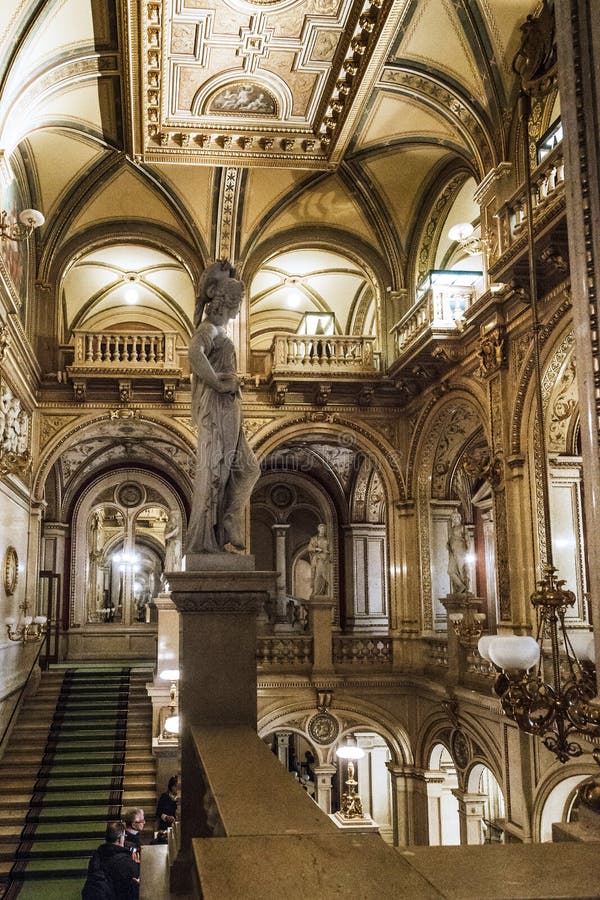 Interior of the Vienna Opera House Editorial Image - Image of austria ...